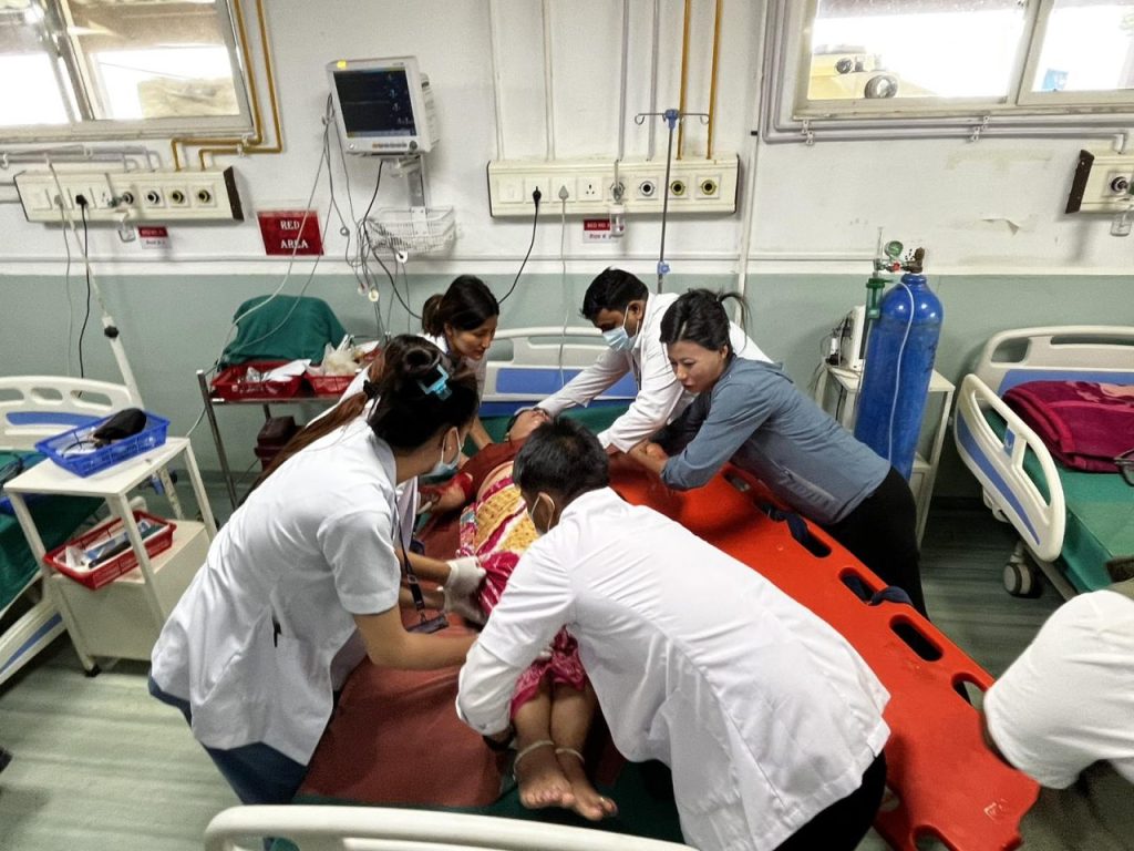 Disaster Drill at Ramechap Hospital